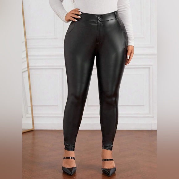 Pants & Jumpsuits | Pleather Pants | Poshmark